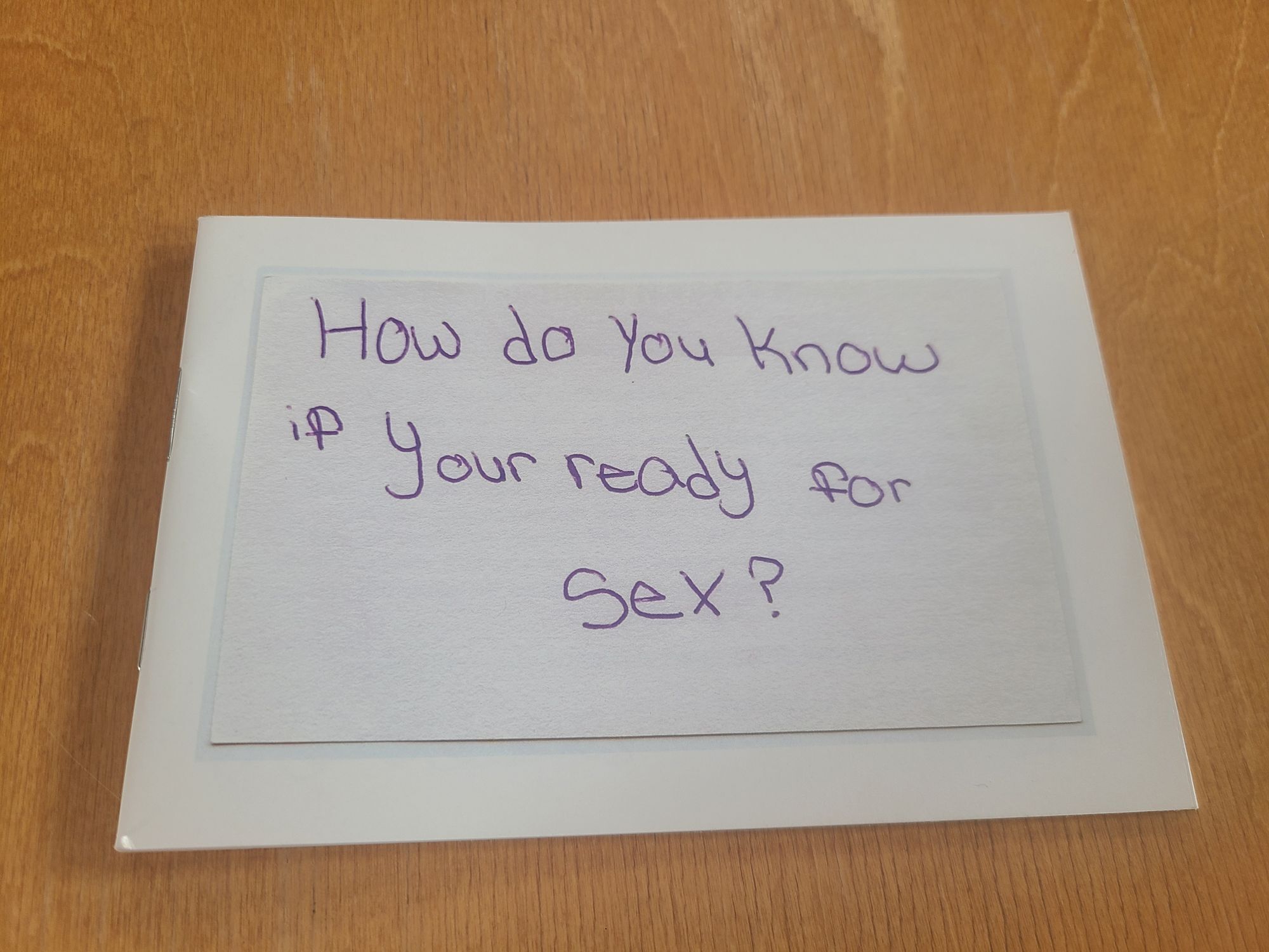 How Do You Know If Your Ready For Sex Mariah Caudillo 1st